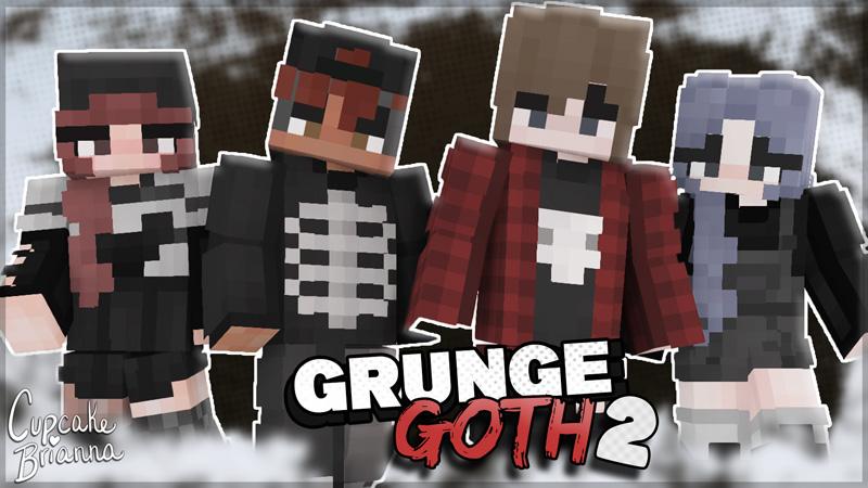 Grunge Goth 2 Skin Pack by CupcakeBrianna | CHUNK - Minecraft Bedrock ...