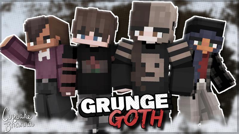 Grunge Goth Skin Pack by CupcakeBrianna | CHUNK - Minecraft Bedrock ...