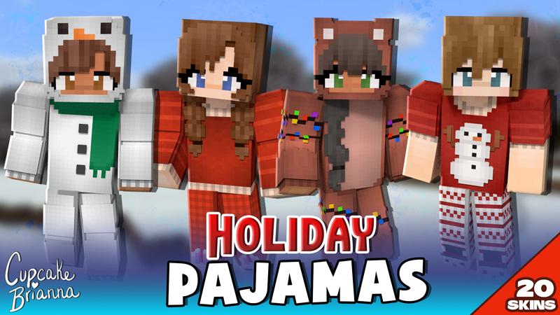 Holiday Pajamas HD Skin Pack by CupcakeBrianna | CHUNK - Minecraft Bedrock Marketplace Explorer