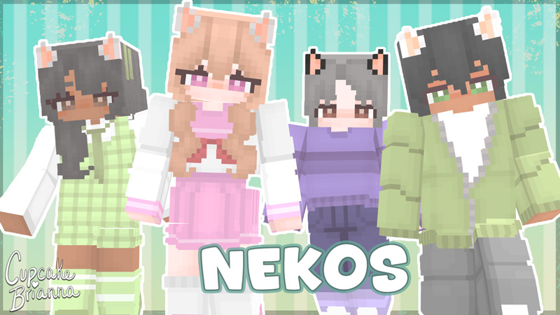 Nekos HD Skin Pack by CupcakeBrianna | CHUNK - Minecraft Bedrock ...