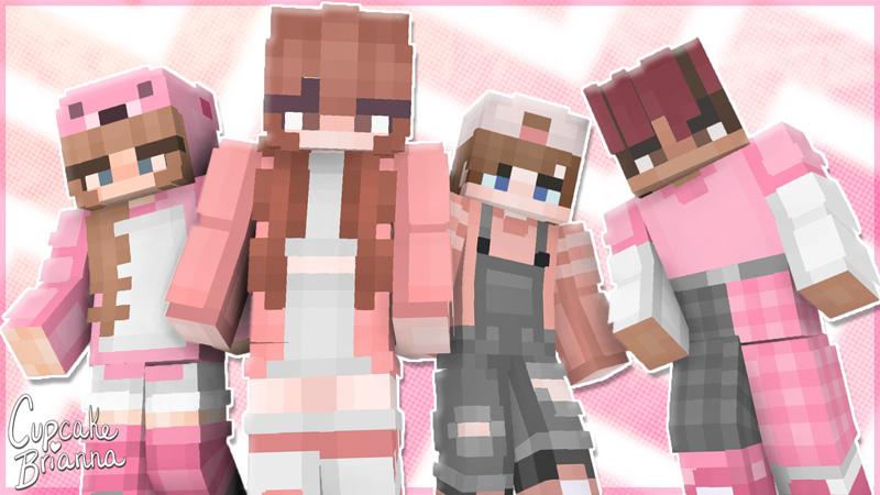 Pink Shade Skin Pack by CupcakeBrianna | CHUNK - Minecraft Bedrock ...