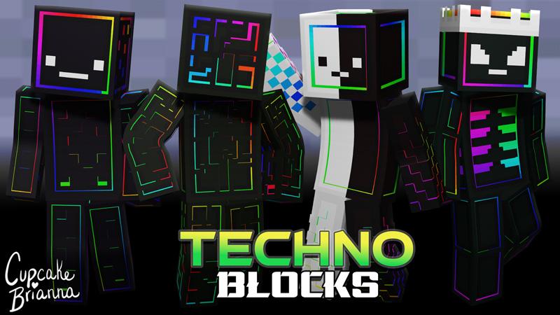 Techno Blocks HD Skin Pack by CupcakeBrianna | CHUNK - Minecraft ...