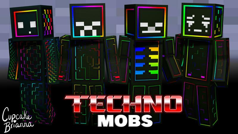 Techno Mobs HD Skin Pack by CupcakeBrianna | CHUNK - Minecraft Bedrock Marketplace Explorer