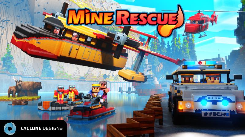 Mine Rescue by Cyclone | CHUNK - Minecraft Bedrock Marketplace Explorer