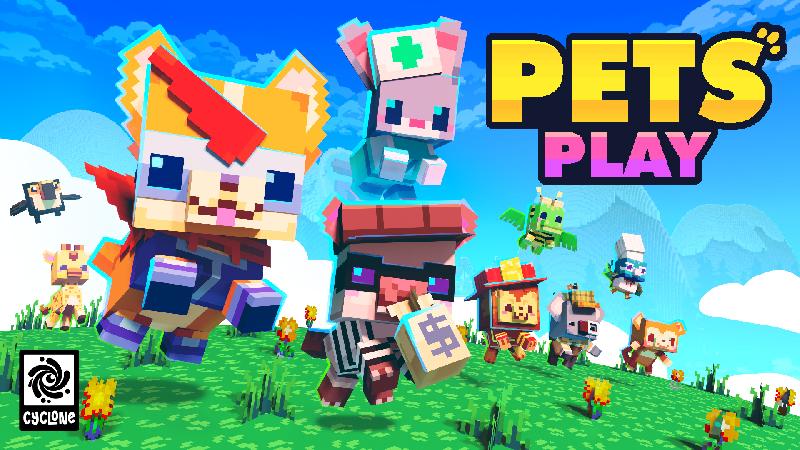 Pets Play by Cyclone | CHUNK - Minecraft Bedrock Marketplace Explorer