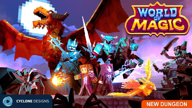 World of Magic by Cyclone | CHUNK - Minecraft Bedrock Marketplace Explorer