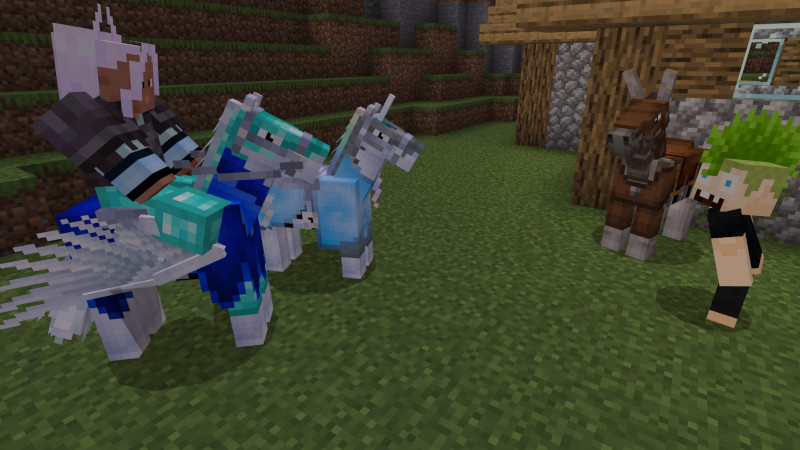 1,000,000 Horses! by Cynosia | CHUNK - Minecraft Bedrock Marketplace ...