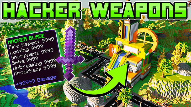 Hacker Weapons by Cynosia | CHUNK - Minecraft Bedrock Marketplace Explorer