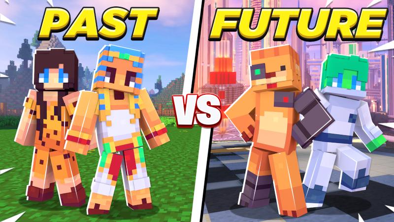 Past vs Future by Cynosia | CHUNK - Minecraft Bedrock Marketplace Explorer