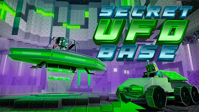 Secret UFO Base by Cynosia | CHUNK - Minecraft Bedrock Marketplace Explorer