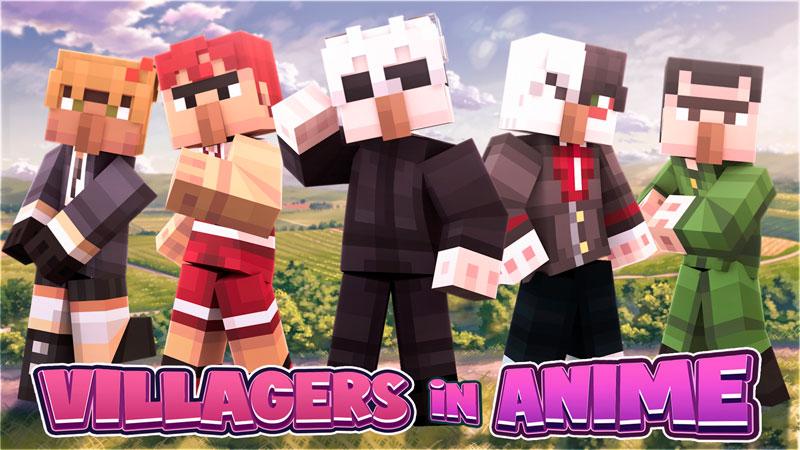 Villagers in Anime by Cynosia | CHUNK - Minecraft Bedrock Marketplace ...
