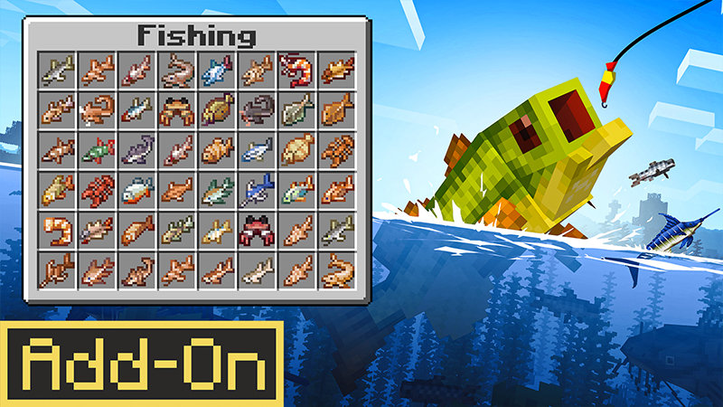 Fishing by Cypress Games | CHUNK - Minecraft Bedrock Marketplace Explorer