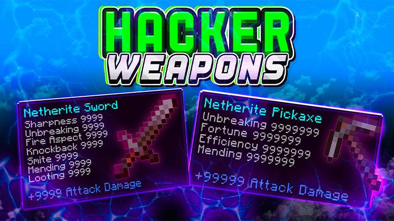 Hacker Weapons by Dalibu Studios | CHUNK - Minecraft Bedrock ...
