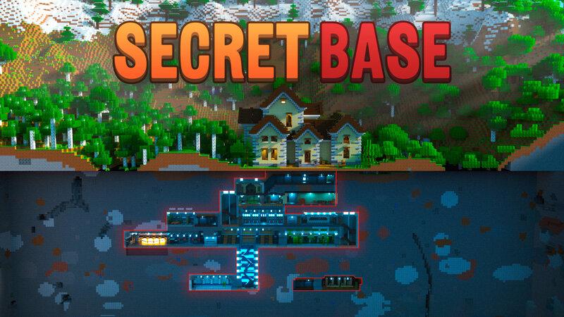 Secret Base by Dalibu Studios | CHUNK - Minecraft Bedrock Marketplace ...