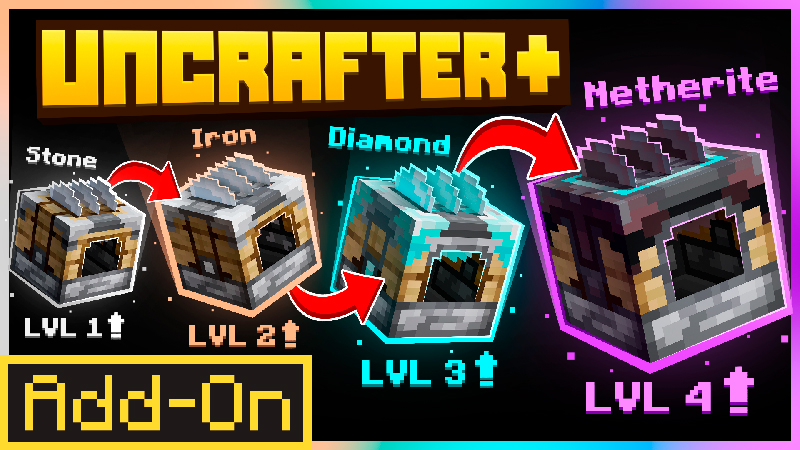 Uncrafter+ Add-On by Dalibu Studios | CHUNK - Minecraft Bedrock ...