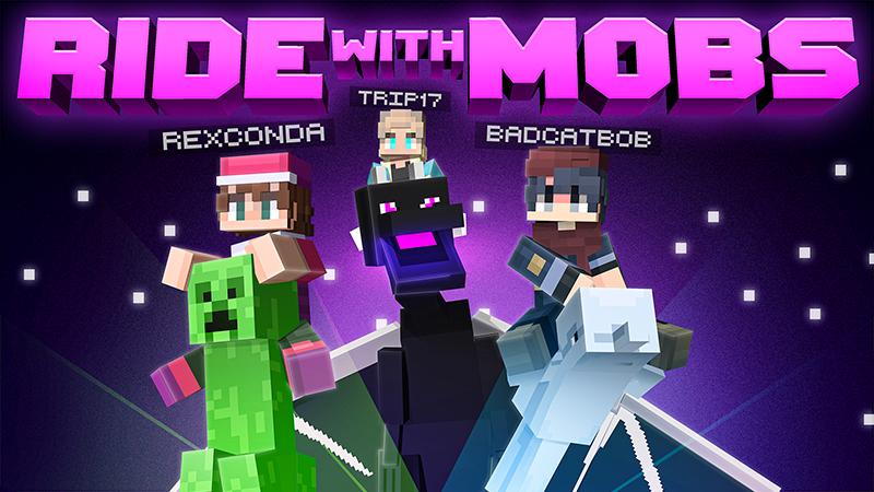 Ride With Mobs by Dark Lab Creations | CHUNK - Minecraft Bedrock Marketplace Explorer
