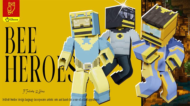 Bee Heroes by DeliSoft Studios | CHUNK - Minecraft Bedrock Marketplace ...