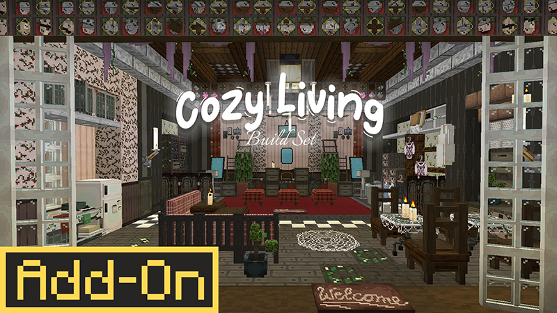 Cozy Living Build Set von DeliSoft Studios | CHUNK - Minecraft Bedrock ...