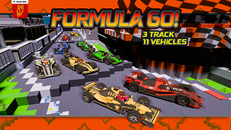 Formula Go! by DeliSoft Studios | CHUNK - Minecraft Bedrock Marketplace ...