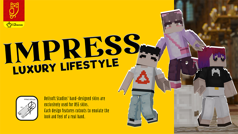 Impress by DeliSoft Studios | CHUNK - Minecraft Bedrock Marketplace Explorer