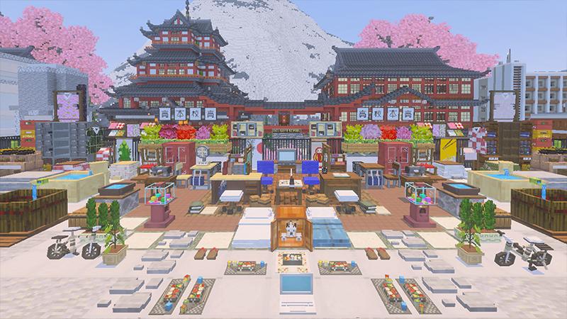 Japanese Build Set by DeliSoft Studios | CHUNK - Minecraft Bedrock ...