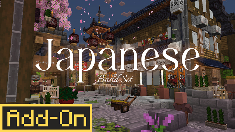 Japanese Build Set by DeliSoft Studios | CHUNK - Minecraft Bedrock ...