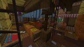 Market Build Set by DeliSoft Studios | CHUNK - Minecraft Bedrock ...