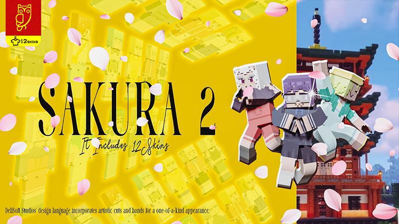 Sakura 2 by DeliSoft Studios | CHUNK - Minecraft Bedrock Marketplace ...