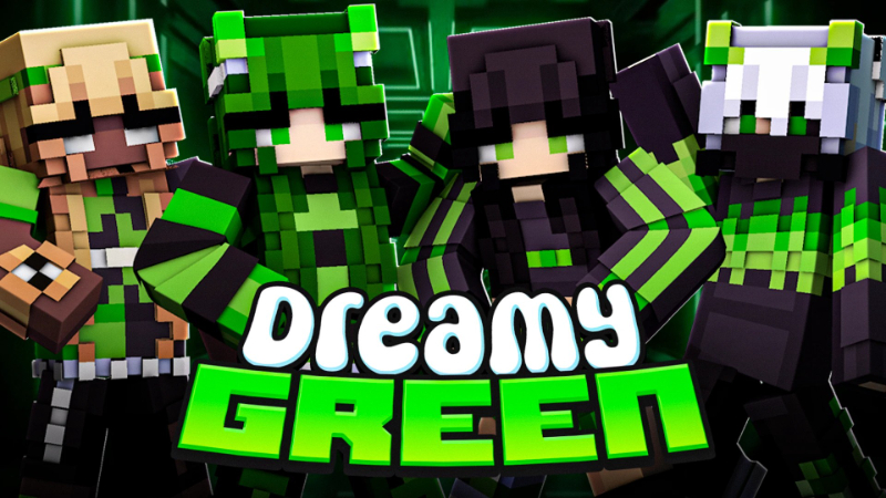 Dreamy Green by Dexity | CHUNK - Minecraft Bedrock Marketplace Explorer