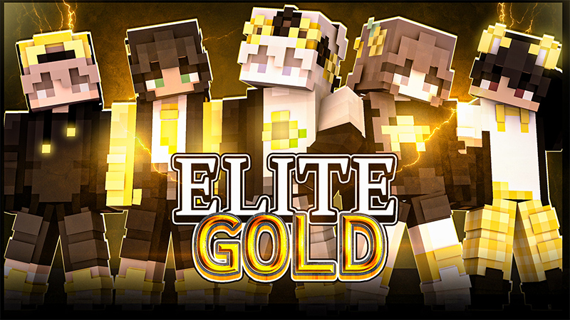 Elite Gold by Dexity | CHUNK - Minecraft Bedrock Marketplace Explorer