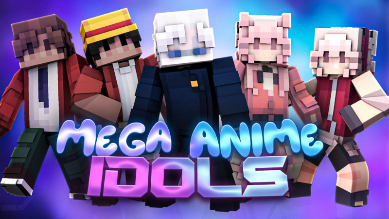 Mega Anime Idols by Dexity | CHUNK - Minecraft Bedrock Marketplace Explorer