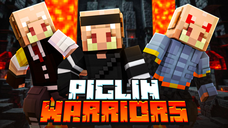Piglin Warriors by Dexity | CHUNK - Minecraft Bedrock Marketplace Explorer