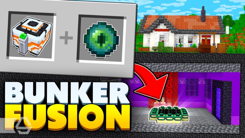Bunker Fusion by Diamond Studios | CHUNK - Minecraft Bedrock ...