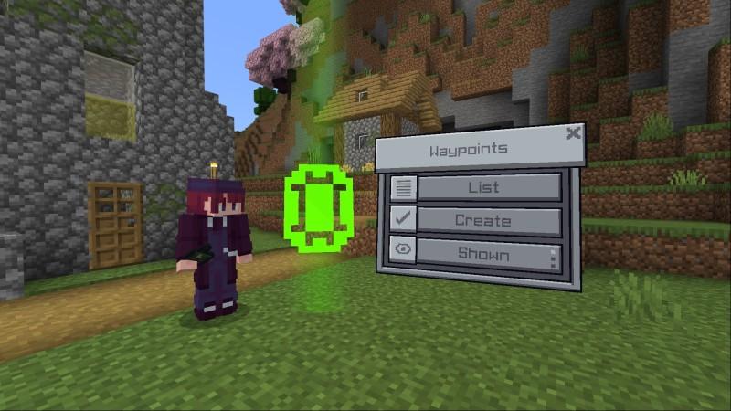 Waypoints Add-On by Diamond Studios | CHUNK - Minecraft Bedrock ...