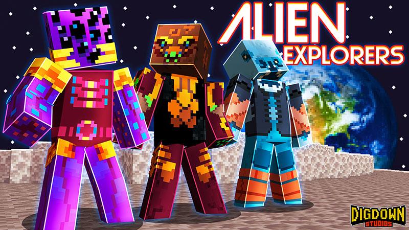 Alien Explorers by Dig Down Studios | CHUNK - Minecraft Bedrock ...