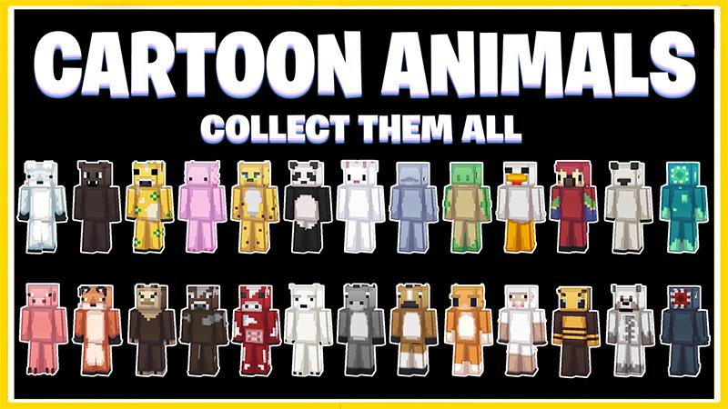 Cartoon Animals by Dig Down Studios | CHUNK - Minecraft Bedrock ...
