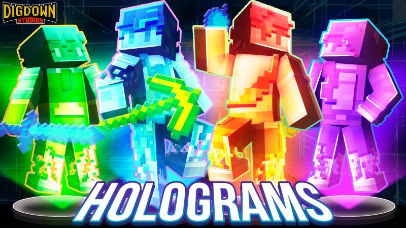 Holograms by Dig Down Studios | CHUNK - Minecraft Bedrock Marketplace ...