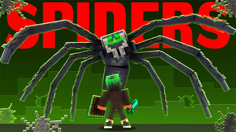 Spiders by Dig Down Studios | CHUNK - Minecraft Bedrock Marketplace Explorer