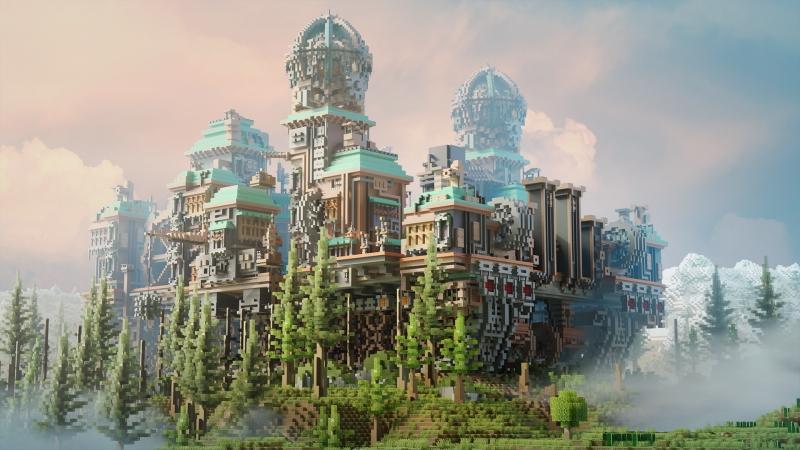 Steampunk Community Hub por Dig Down Studios | CHUNK - Minecraft ...