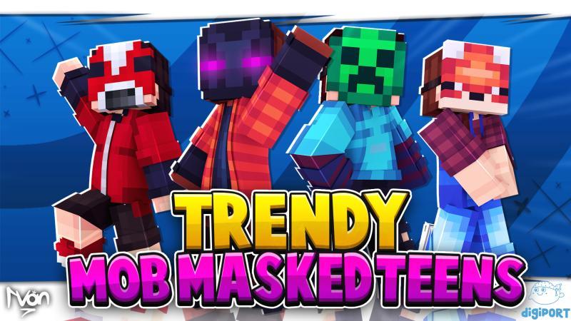 Trendy Mob Masked Teens by DigiPort | CHUNK - Minecraft Bedrock ...