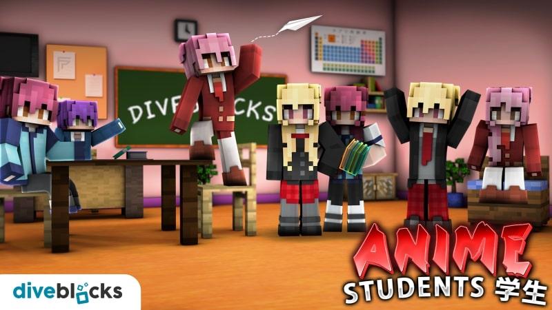 Anime Students by Diveblocks | CHUNK - Minecraft Bedrock Marketplace ...