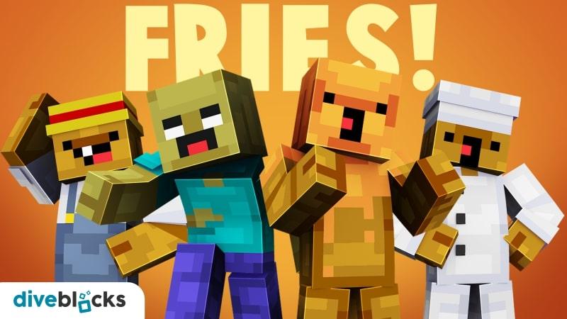 Fries by Diveblocks | CHUNK - Minecraft Bedrock Marketplace Explorer