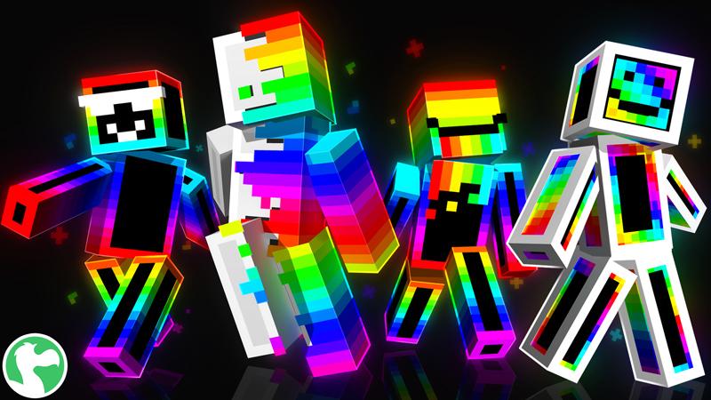 Rainbow Skins by Dodo Studios | CHUNK - Minecraft Bedrock Marketplace ...