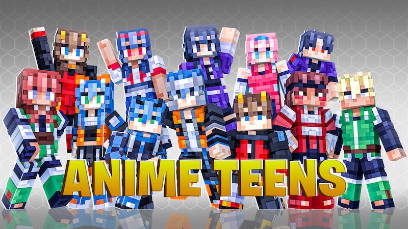 Anime Teens by DogHouse | CHUNK - Minecraft Bedrock Marketplace Explorer