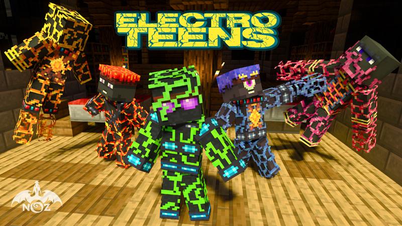 Electro Teens by Dragnoz | CHUNK - Minecraft Bedrock Marketplace Explorer