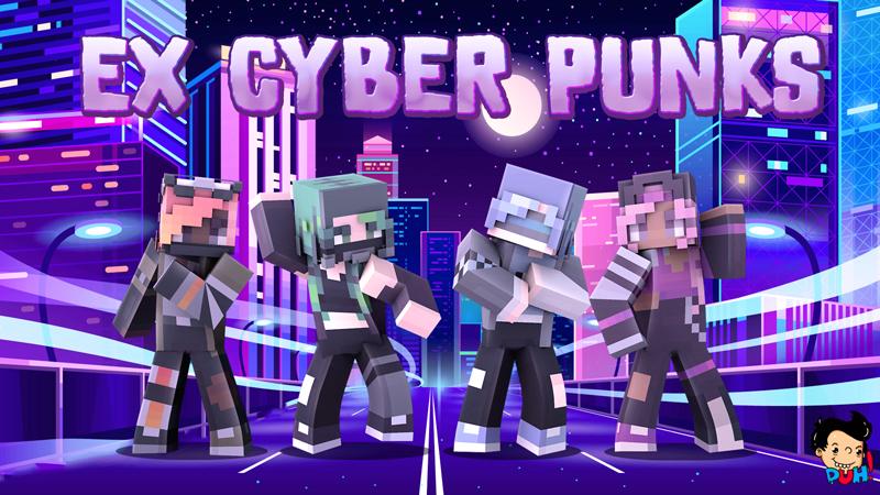 Ex Cyber Punks by Duh | CHUNK - Minecraft Bedrock Marketplace Explorer