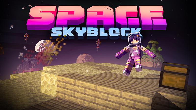 Space Skyblock by Duh | CHUNK - Minecraft Bedrock Marketplace Explorer