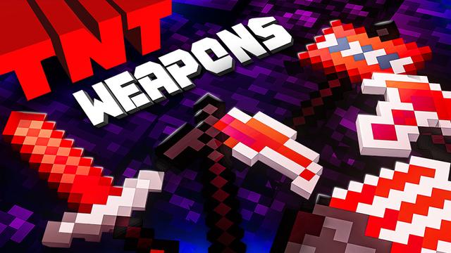 TNT Weapons by Duh | CHUNK - Minecraft Bedrock Marketplace Explorer