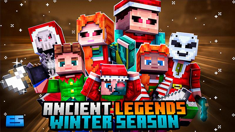 Ancient Legends Winter Season by Eco Studios | CHUNK - Minecraft Bedrock Marketplace Explorer