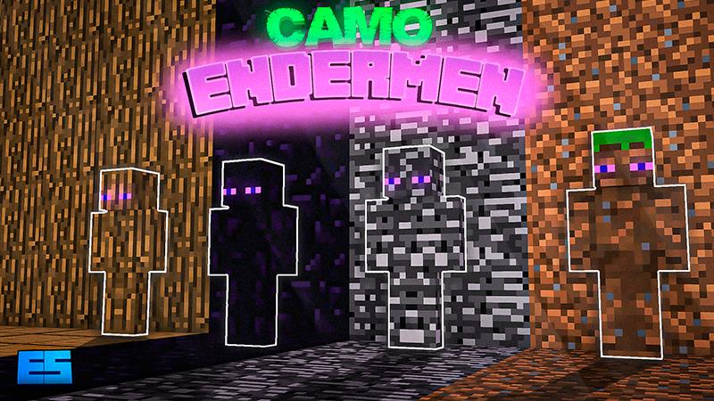 Camo Endermen by Eco Studios | CHUNK - Minecraft Bedrock Marketplace Explorer